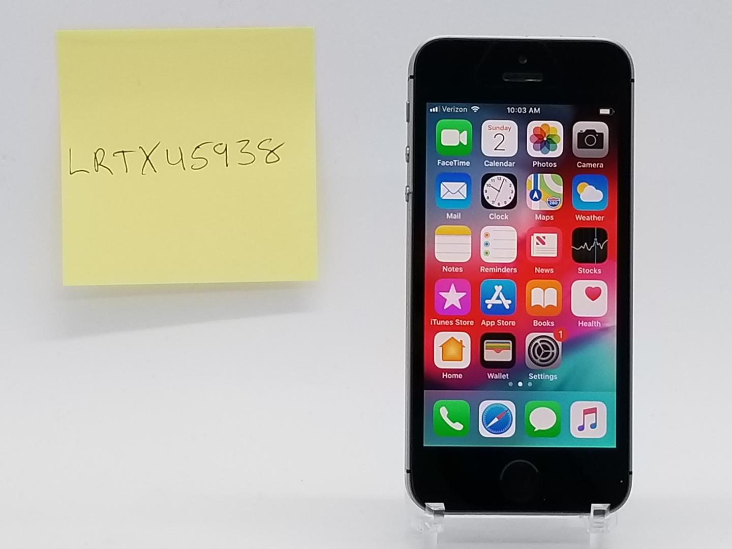 Apple iPhone SE 1st Gen 2016 - Unlocked, Grey, 16GB, A1662 - LRTX45938 ...