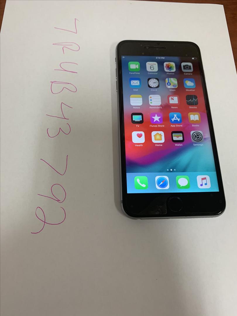 Apple iPhone 6 Plus - Unlocked, Gray, 64GB, A1522 - LRUB43792 - Swappa
