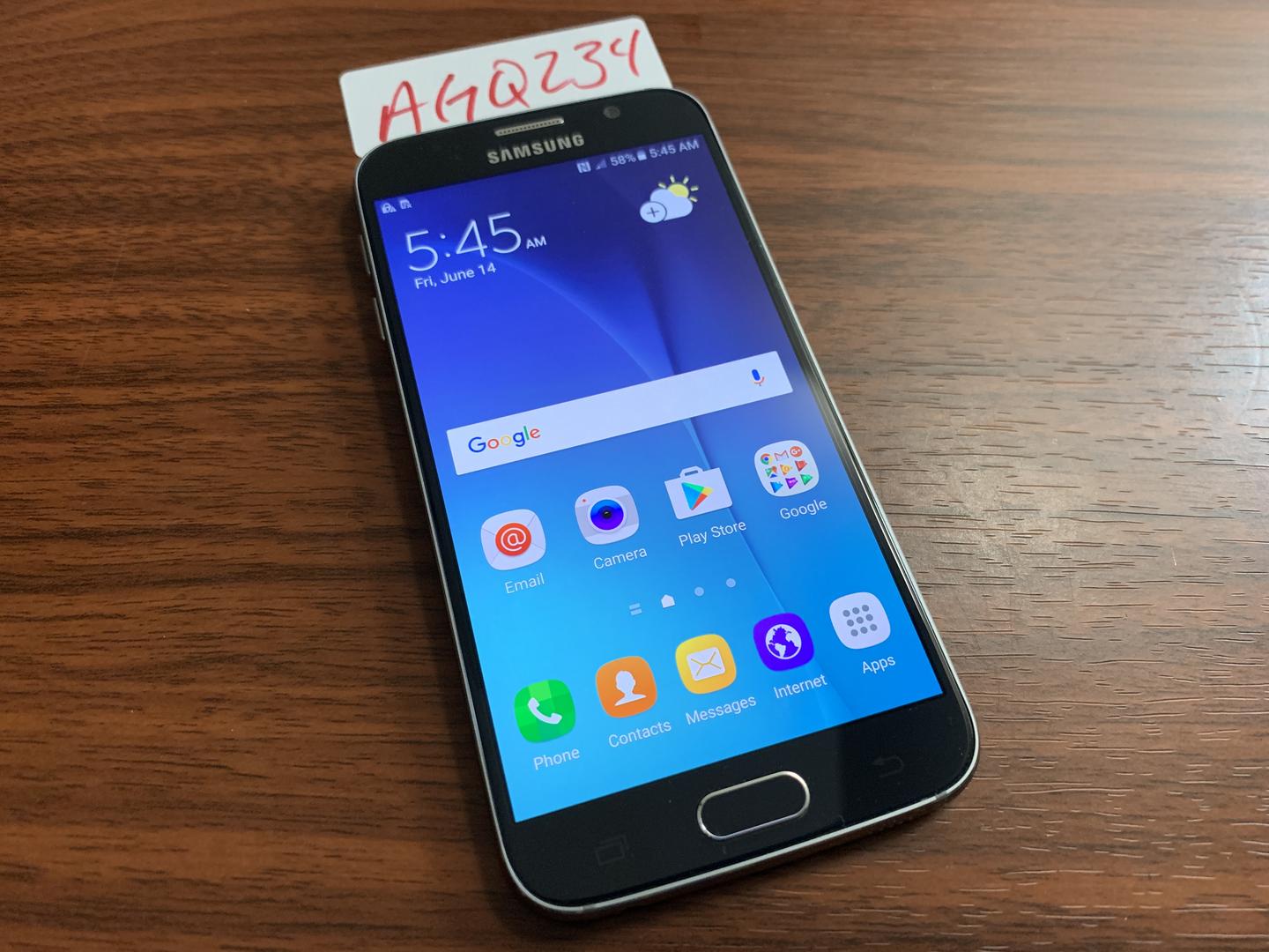 Samsung Galaxy S6 - AT&T, Black, 64GB, SM-G920A - LRUJ84829 - Swappa