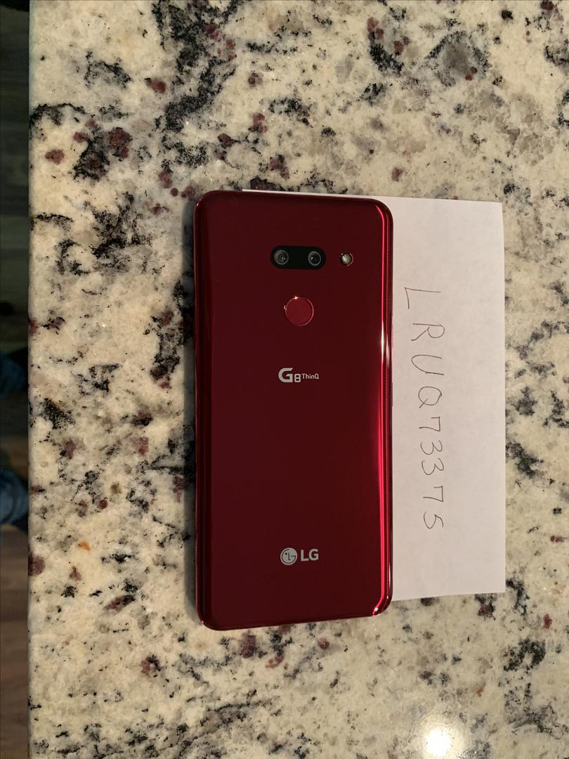 LG G8 ThinQ - T-Mobile, Red, 128GB, 6GB, LM-G820TM - LRUQ73375 - Swappa