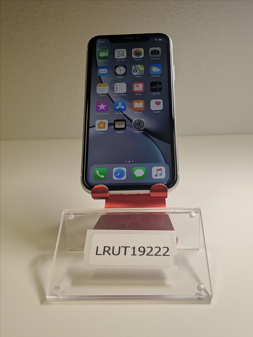 Apple iPhone Xr - Metro by T-Mobile, White, 64GB, A1984 - LRUT19222 ...