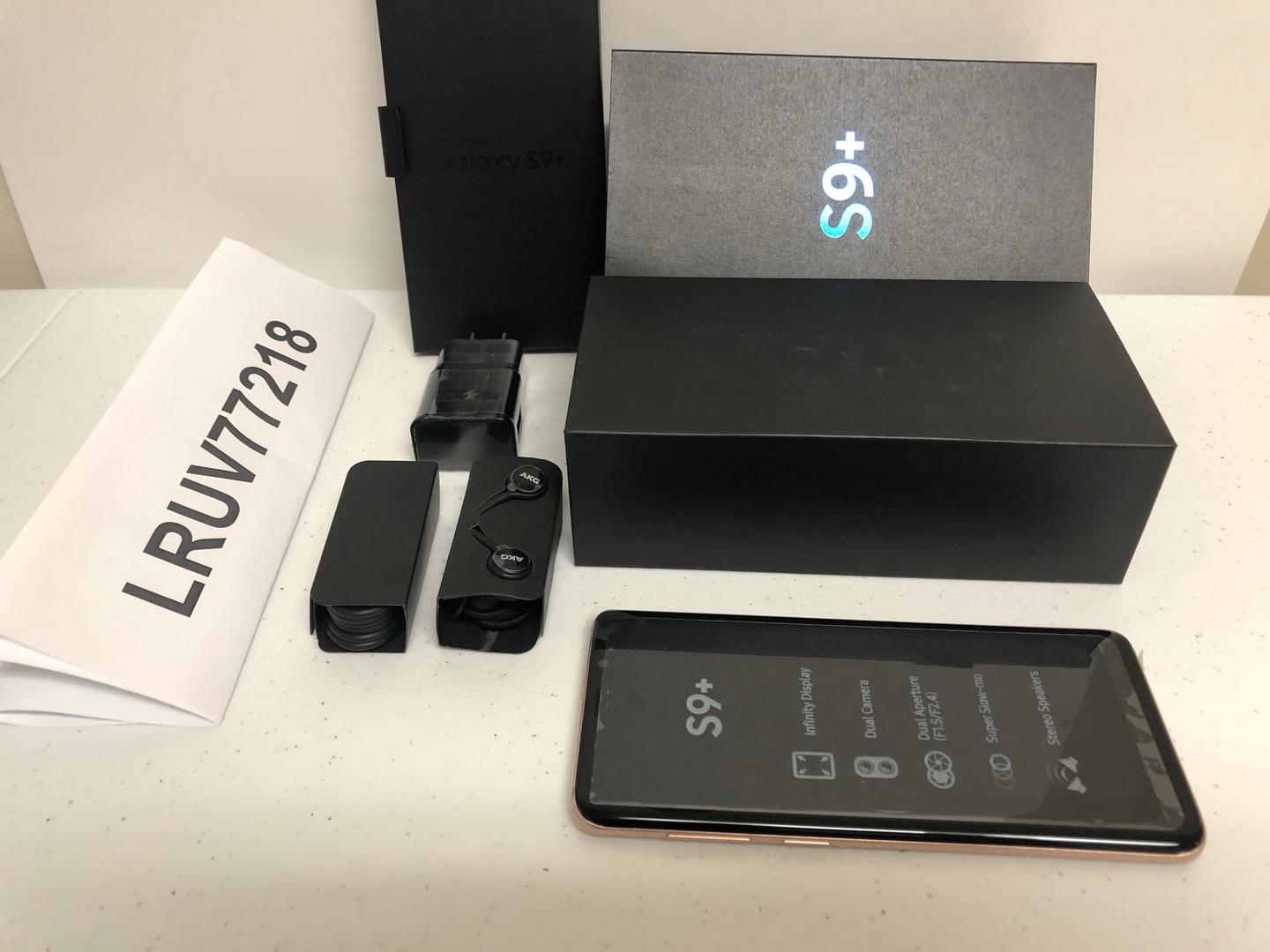 Samsung Galaxy S9 Plus - Verizon, Gold, 64GB, SM-G965U - LRUV77218 - Swappa