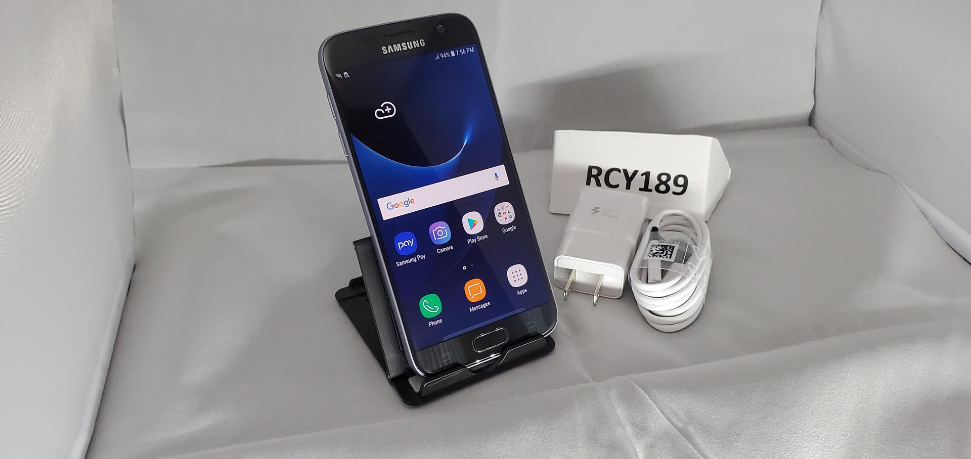 Samsung Galaxy S7 (Unlocked) [SM-G930U] - Black, 32 GB - LRVB59471 - Swappa