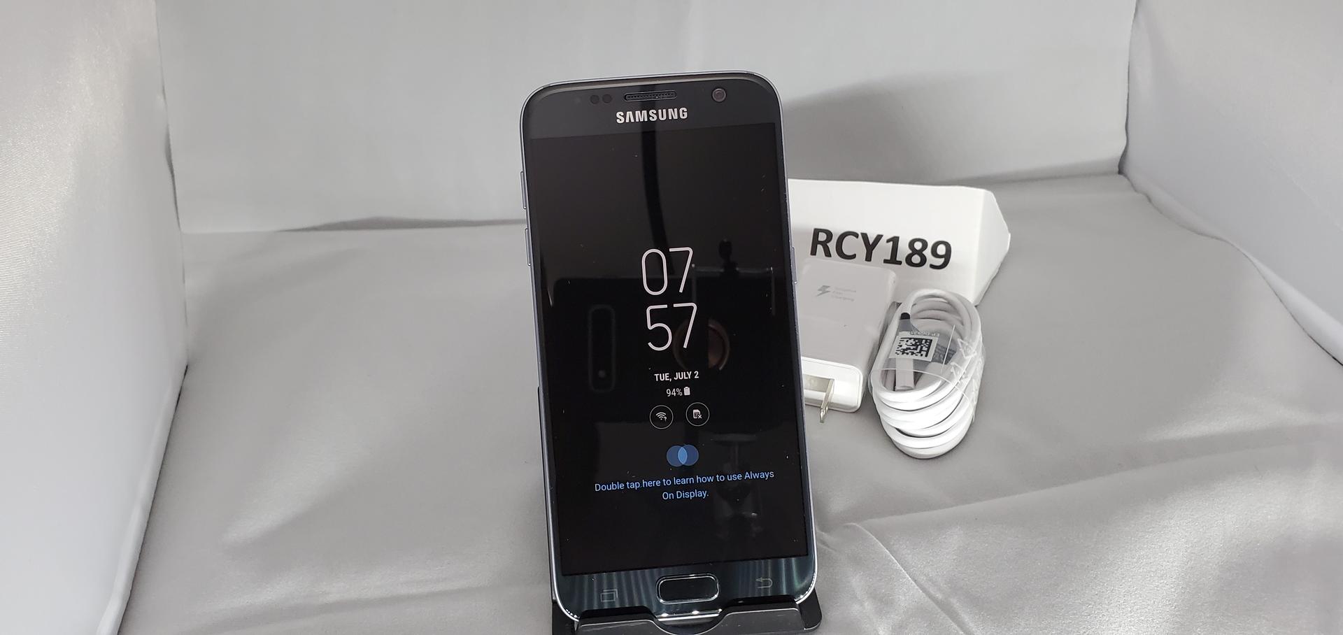 Samsung Galaxy S7 - Unlocked, Black, 32GB, SM-G930U - LRVB59471 - Swappa