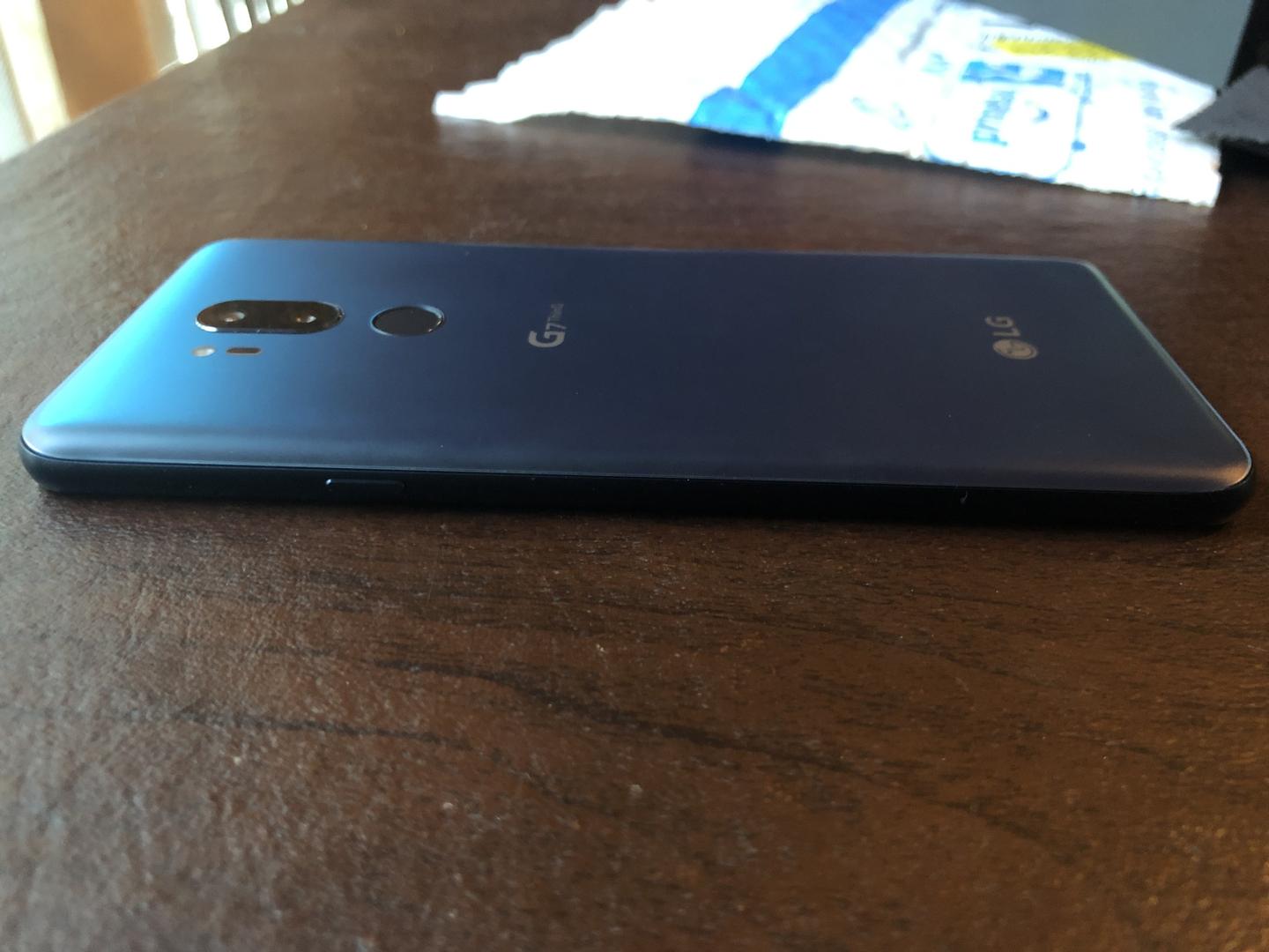LG G7 ThinQ - Unlocked, Blue, 64GB, 4GB, LM-G710ULM - LRVF01010 - Swappa