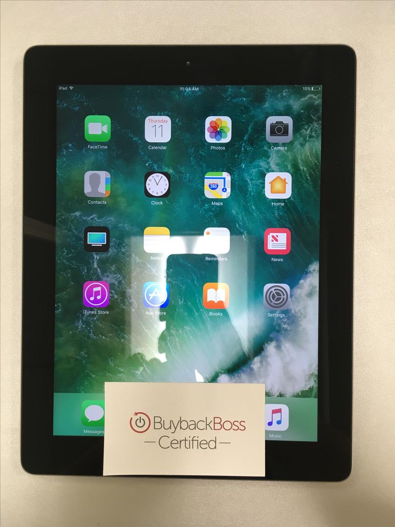 Apple iPad 4 (Wi-Fi) [A1458] - Black, 128 GB - LRVK68932 - Swappa