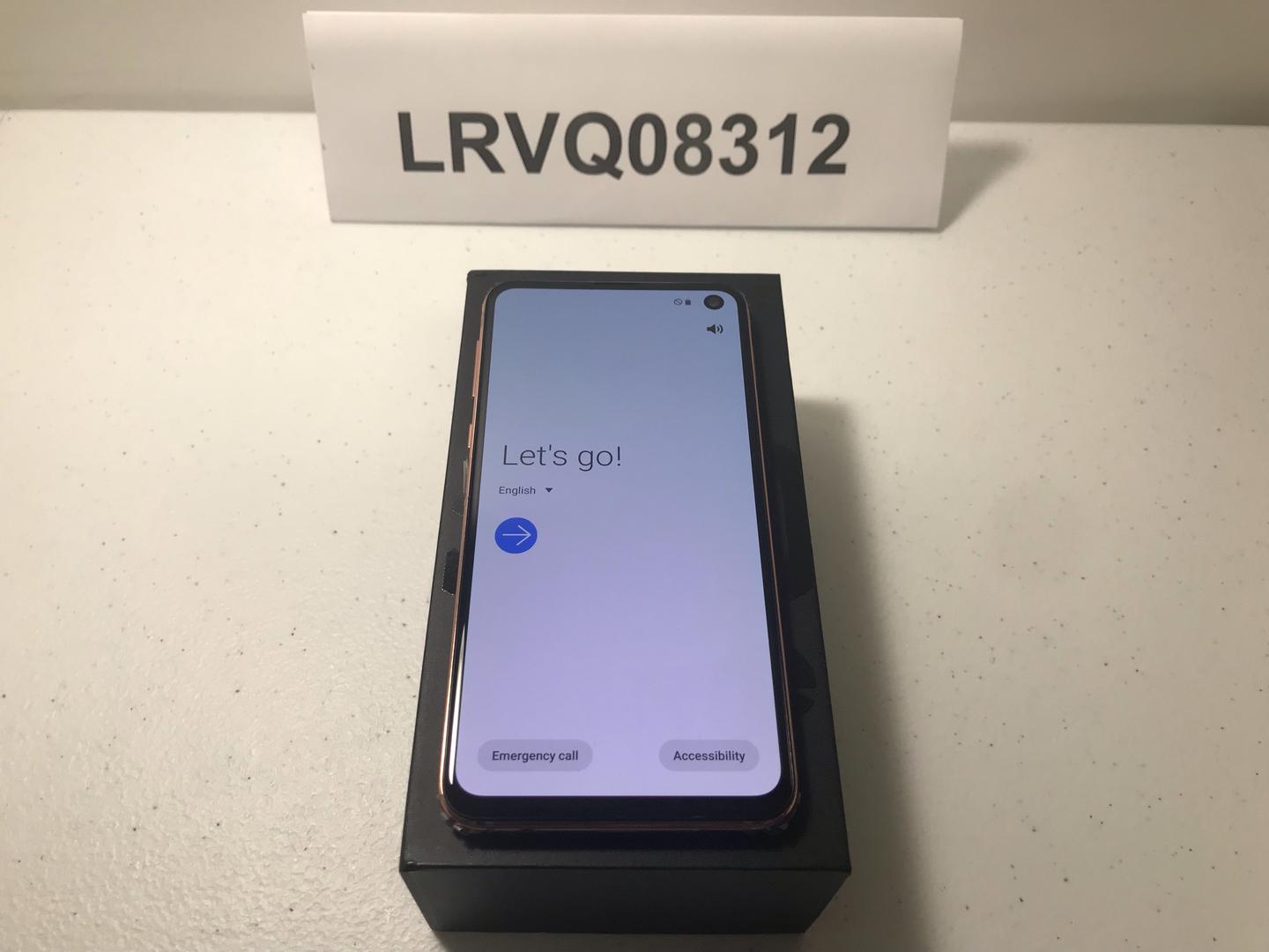 Samsung Galaxy S10e - Unlocked, Pink, 128GB, 6GB, SM-G970U1 - LRVQ08312 ...