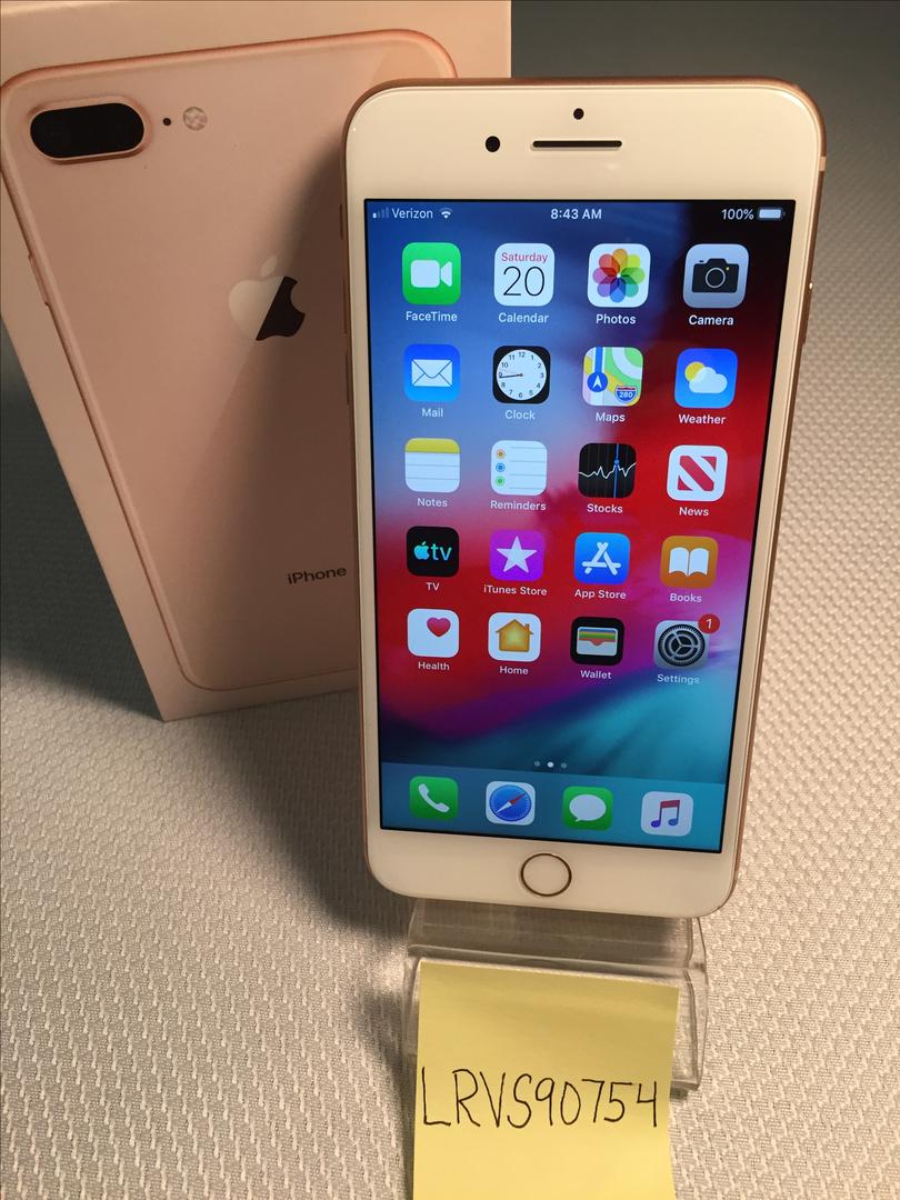 Apple iPhone 8 Plus - Verizon, Gold, 256GB, A1864 - LRVS90754 - Swappa