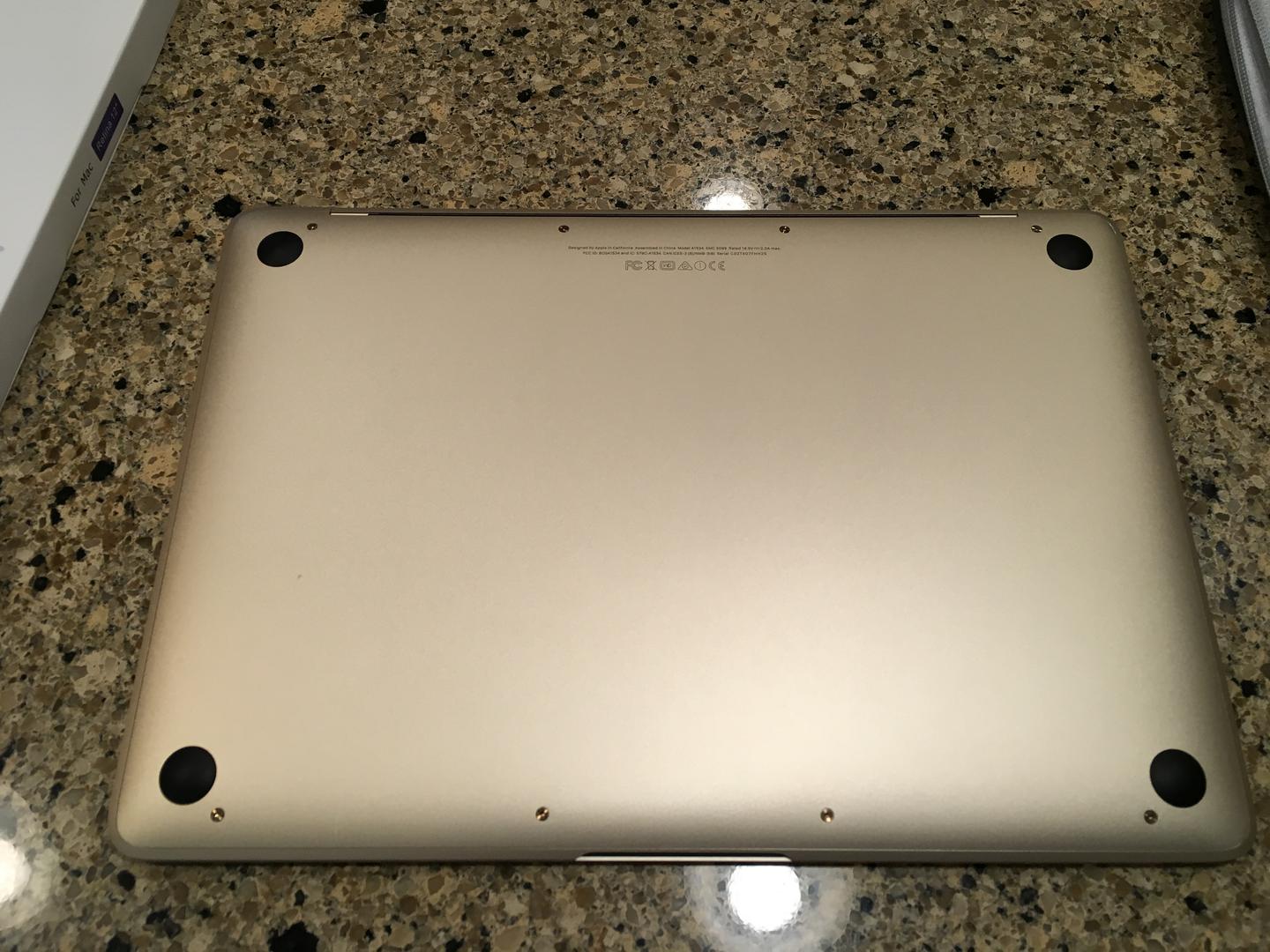 Macbook Retina 2017 - 12" - Gold, 256GB, 8GB - LRVU06455 - Swappa