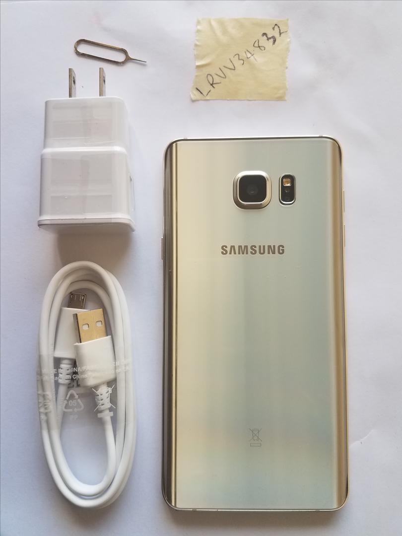 Samsung Galaxy Note 5 - Unlocked, Gold, 64GB, SM-N9200 - LRVV34832 - Swappa