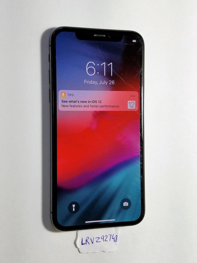 Apple iPhone X - T-Mobile, Gray, 64GB, A1901, GSM - LRVZ92748 - Swappa