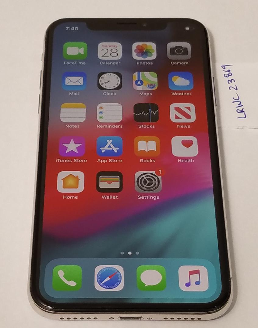 Apple iPhone X - T-Mobile, Silver, 64GB, A1901, GSM - LRWC23869 - Swappa
