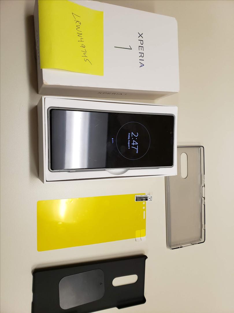 Sony Xperia 1 - Unlocked, White, 128GB, 6GB - LRWN49745 - Swappa