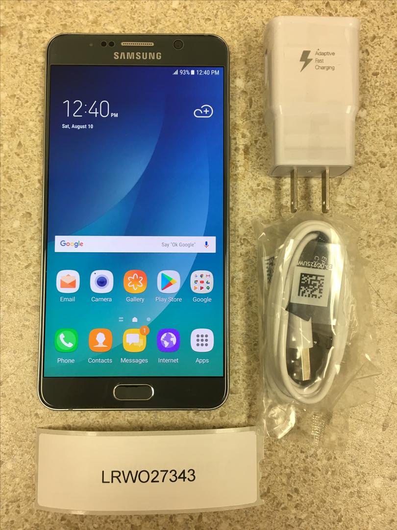 Samsung Galaxy Note 5 - Unlocked, Silver, 32GB, SM-N920G - LRWO27343 ...