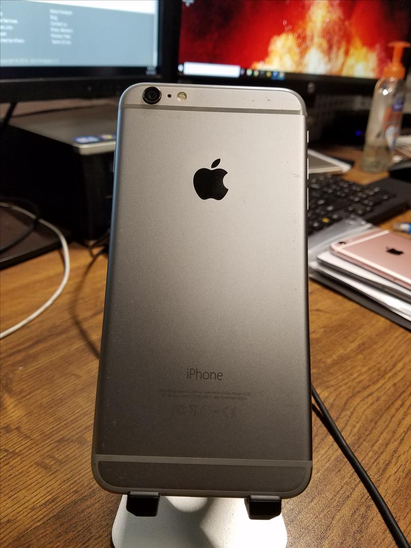 Apple iPhone 6 Plus - Unlocked, Gray, 64GB, A1522 - LRWW43084 - Swappa