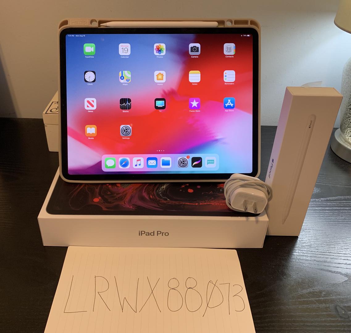 Apple iPad Pro 12.9" 3rd Gen 2018 - Wi-Fi, Gray, 64GB, A1876 ...