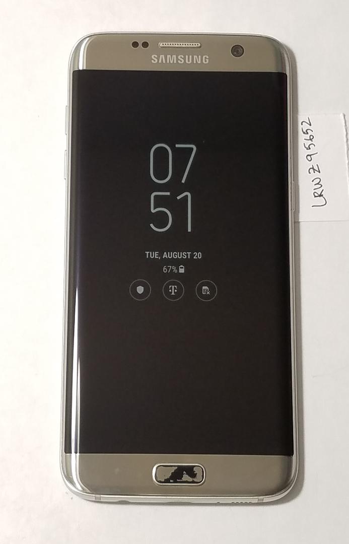 Samsung Galaxy S7 Edge - T-Mobile, Silver, 32GB, SM-G935T - LRWZ95652 ...