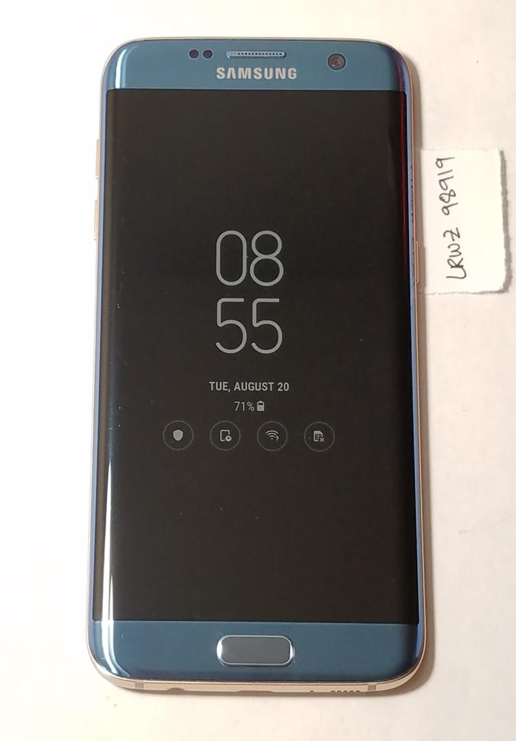 Samsung Galaxy S7 Edge - T-Mobile, Blue, 32GB, SM-G935T - LRWZ98919 ...