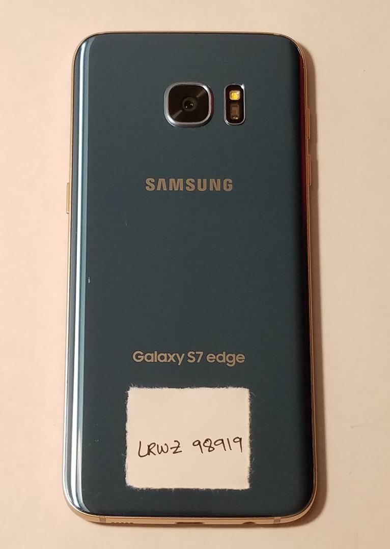 Samsung Galaxy S7 Edge - T-Mobile, Blue, 32GB, SM-G935T - LRWZ98919 ...
