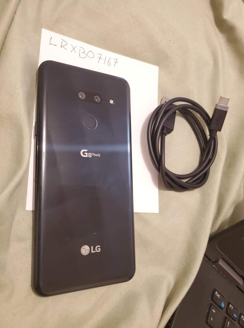 LG G8 ThinQ - Unlocked, Black, 128GB, 6GB, LM-G820QM - LRXB07167 - Swappa