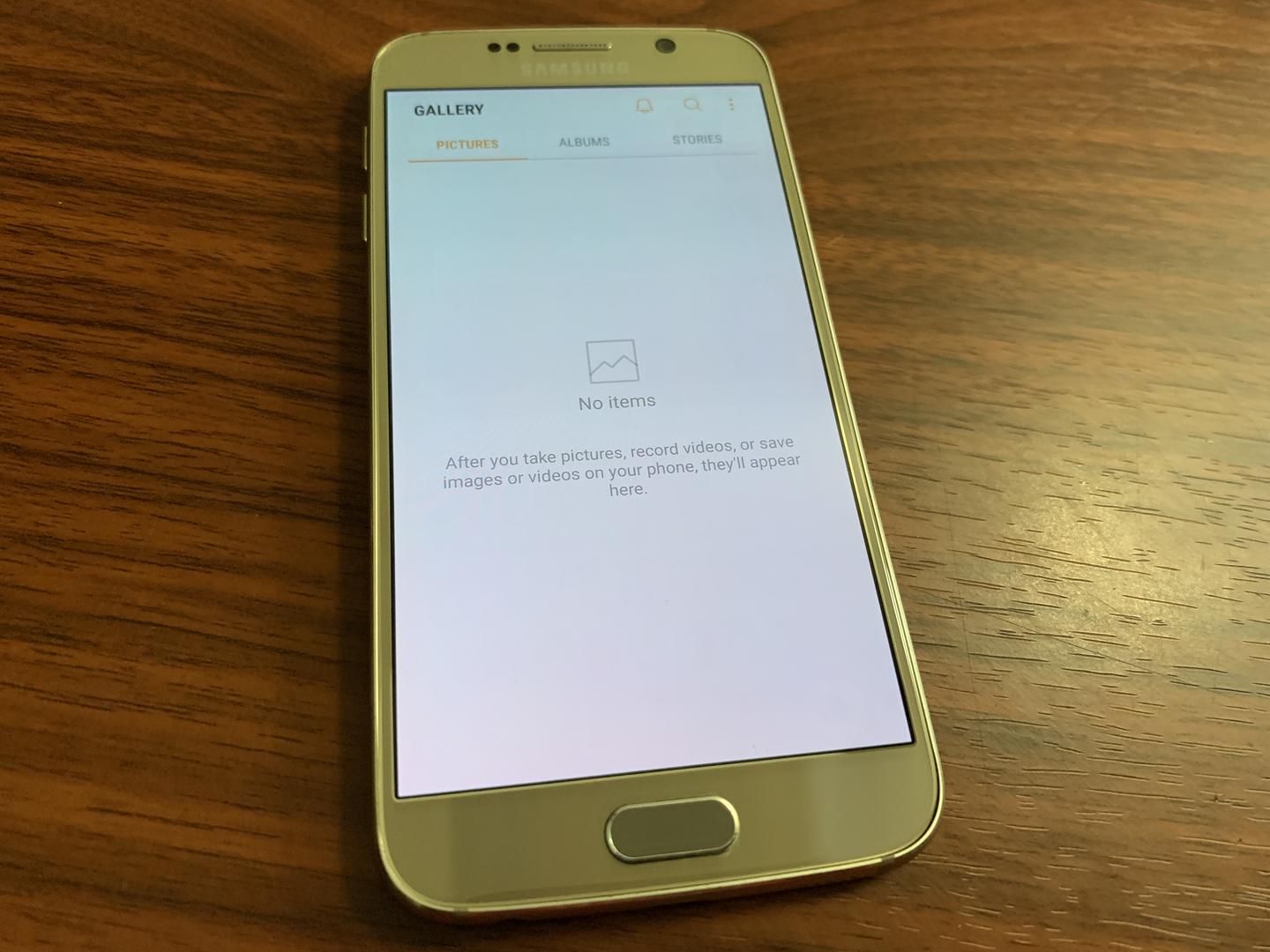 Samsung Galaxy S6 - T-Mobile, Gold, 32GB, SM-G920T - LRXC19391 - Swappa