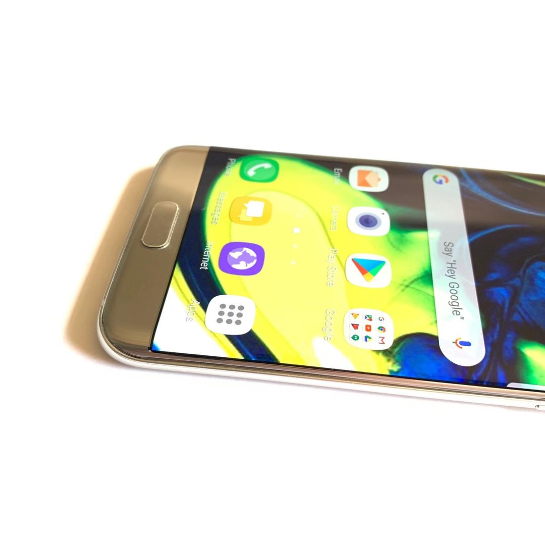 Samsung Galaxy S7 Edge - T-Mobile, Silver, 32GB, SM-G935T - LRXH12675 ...