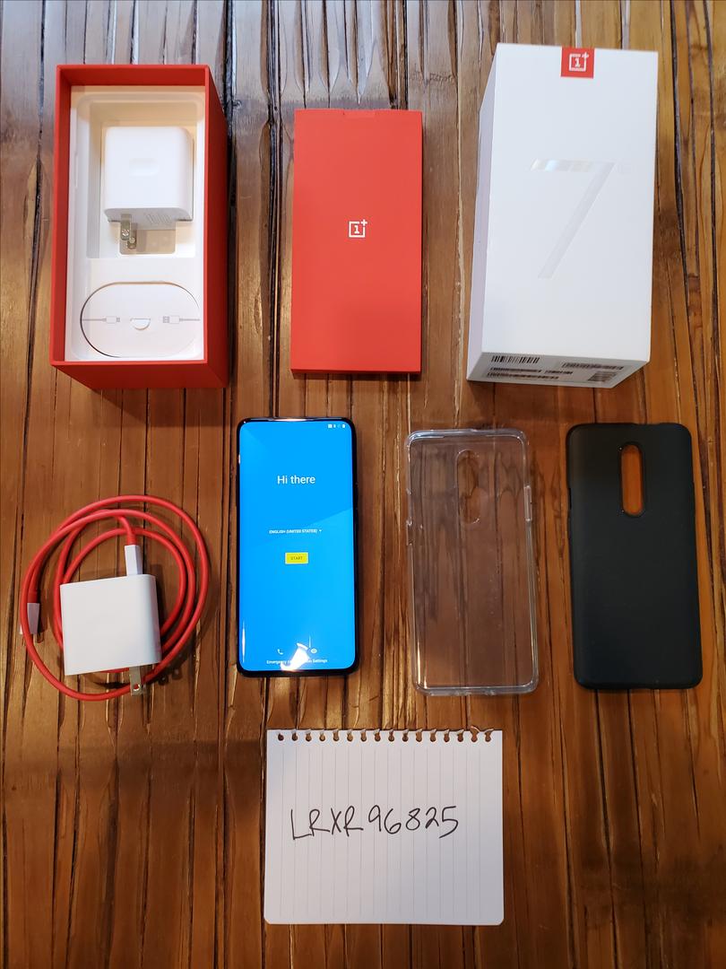 OnePlus 7 Pro - T-Mobile, Blue, 256GB, 8GB, GM1915 - LRXR96825 - Swappa