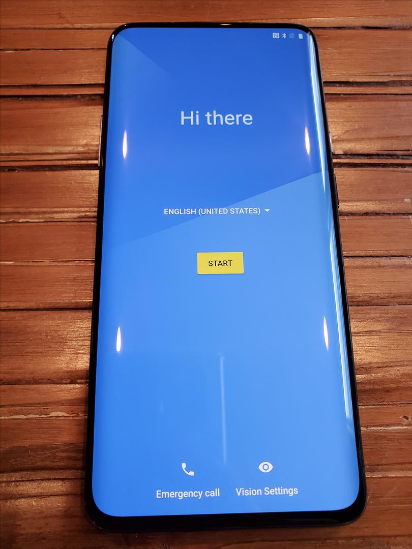 OnePlus 7 Pro - T-Mobile, Blue, 256GB, 8GB, GM1915 - LRXR96825 - Swappa