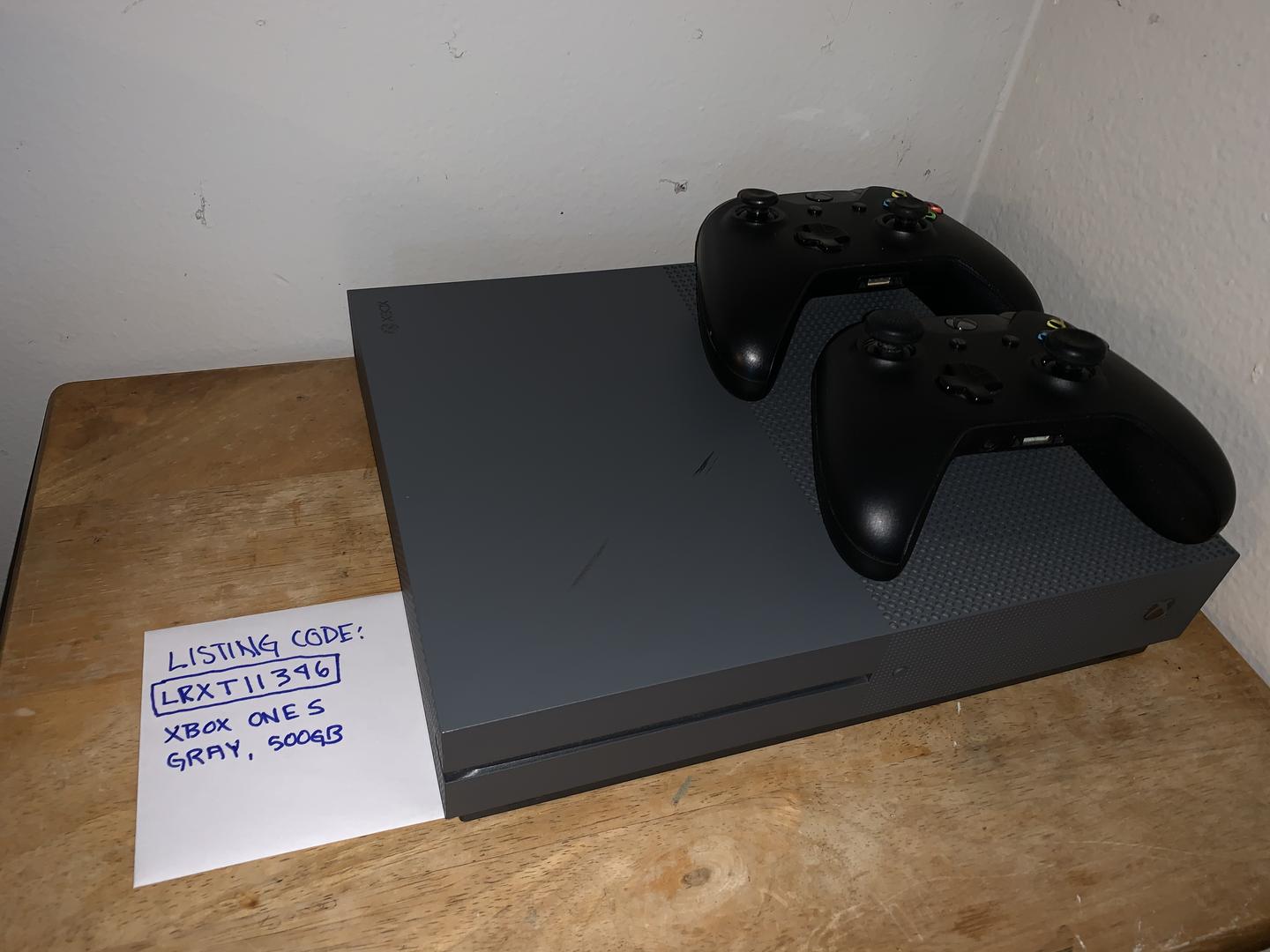 Xbox One S (2016) - Gray, 500GB - LRXT11346 - Swappa