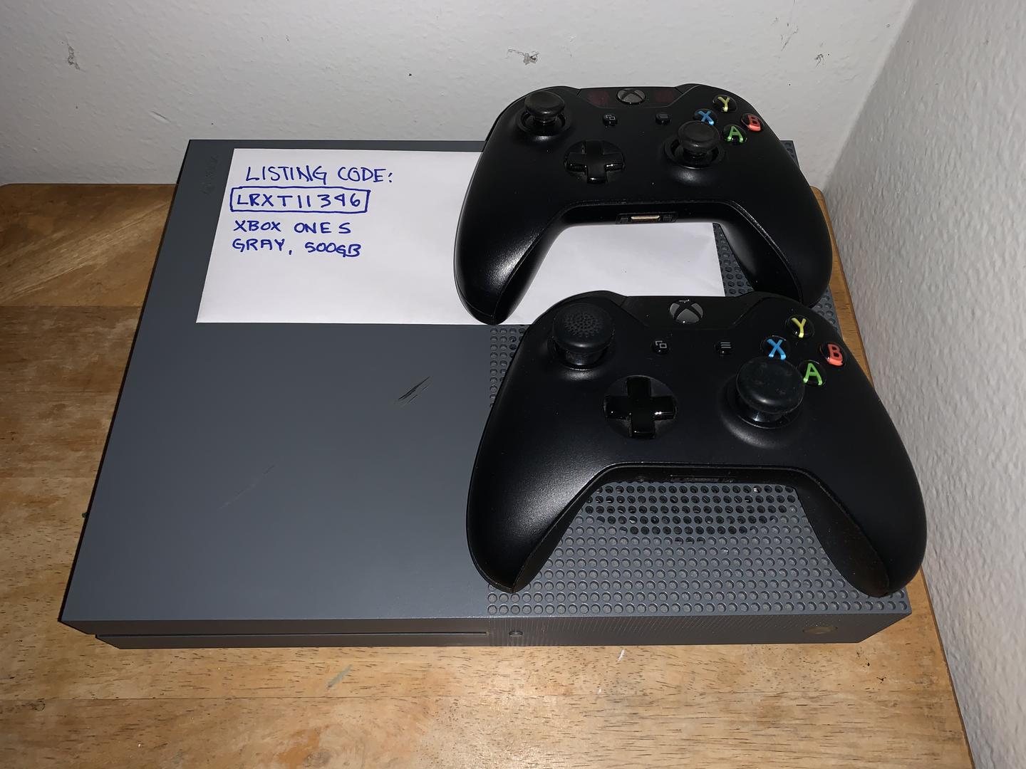 Xbox One S (2016) - Gray, 500GB - LRXT11346 - Swappa