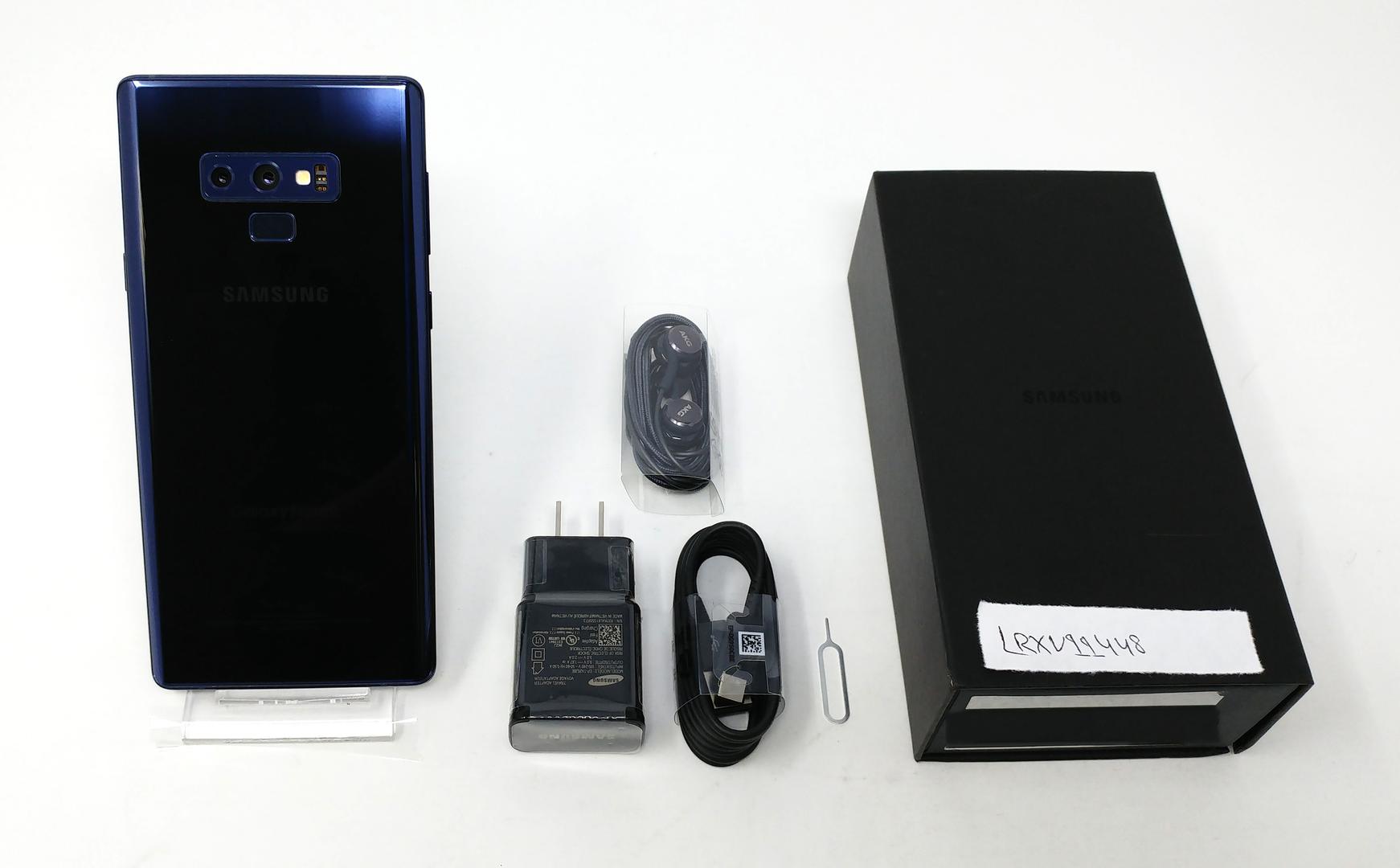 Samsung Galaxy Note 9 - Unlocked, Blue, 128GB, 6GB, SM-N960U1 ...