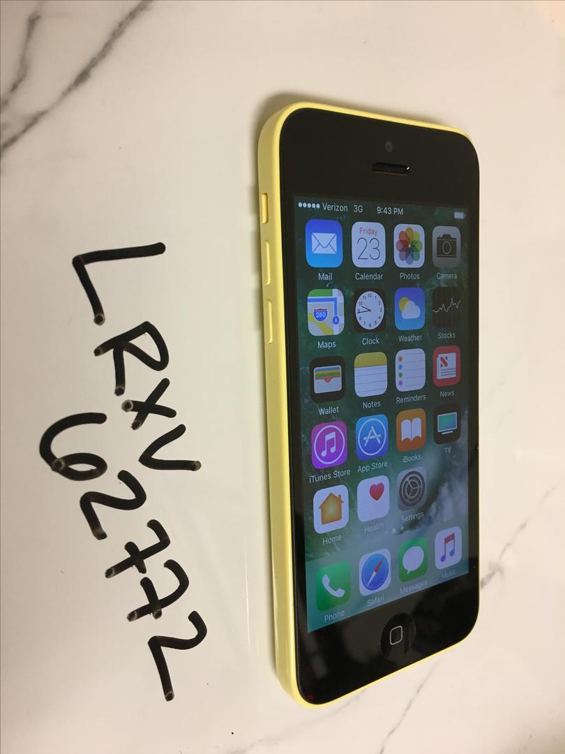 Apple iPhone 5C - Unlocked, Yellow, 8GB, A1532 - LRXV62772 - Swappa