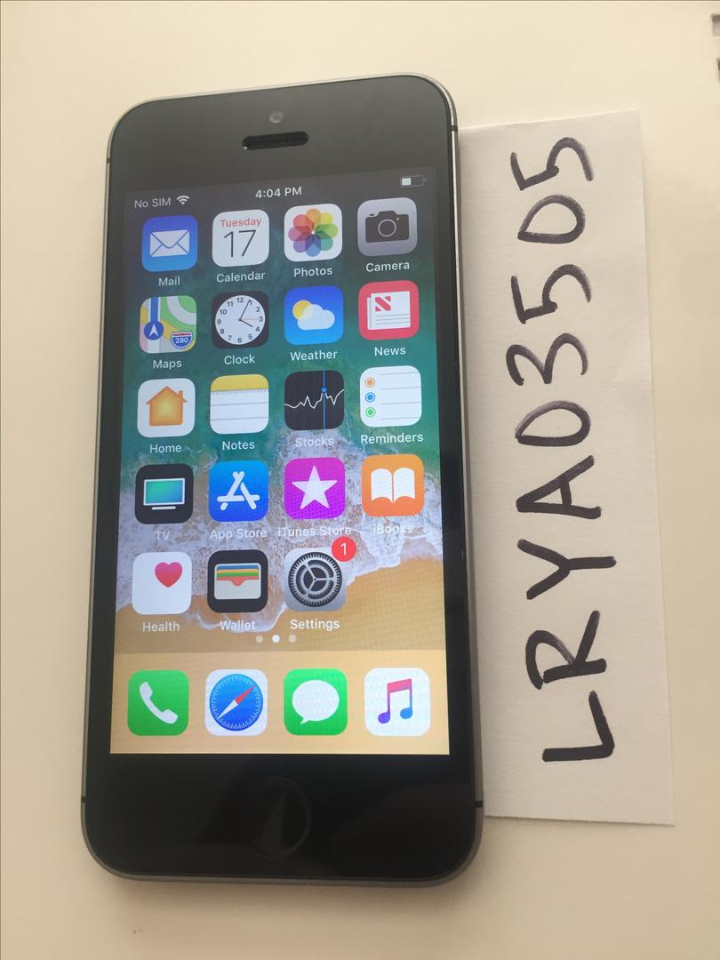 Apple iPhone SE 1st Gen 2016 - T-Mobile, Grey, 32GB, A1662 - LRYA03505 ...