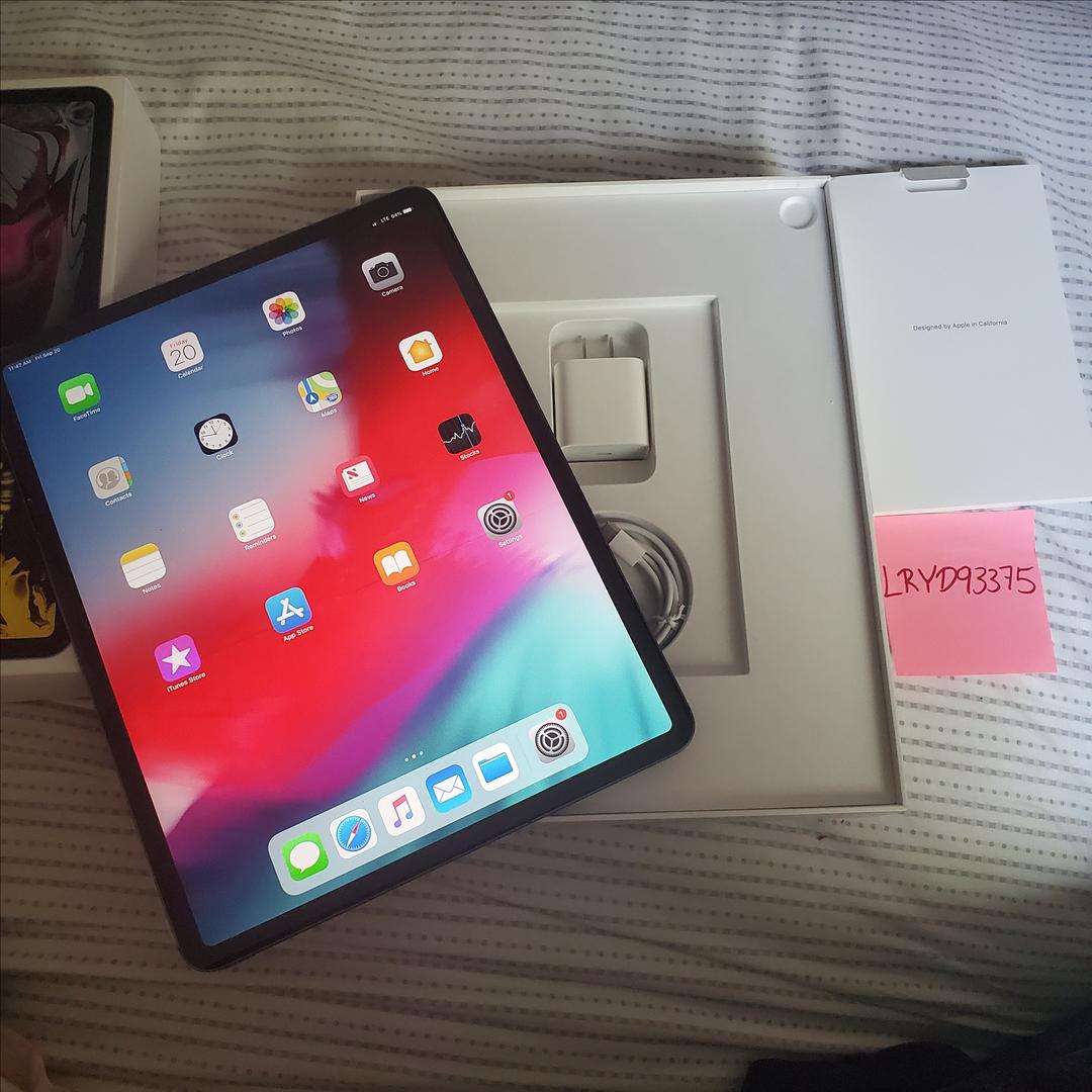 Apple iPad Pro 12.9" 3rd Gen 2018 - Unlocked, Gray, 512GB, A2014 ...