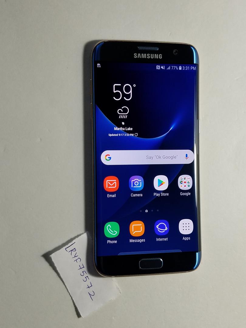 Samsung Galaxy S7 Edge - T-Mobile, Blue, 32GB, SM-G935T - LRYF75572 ...