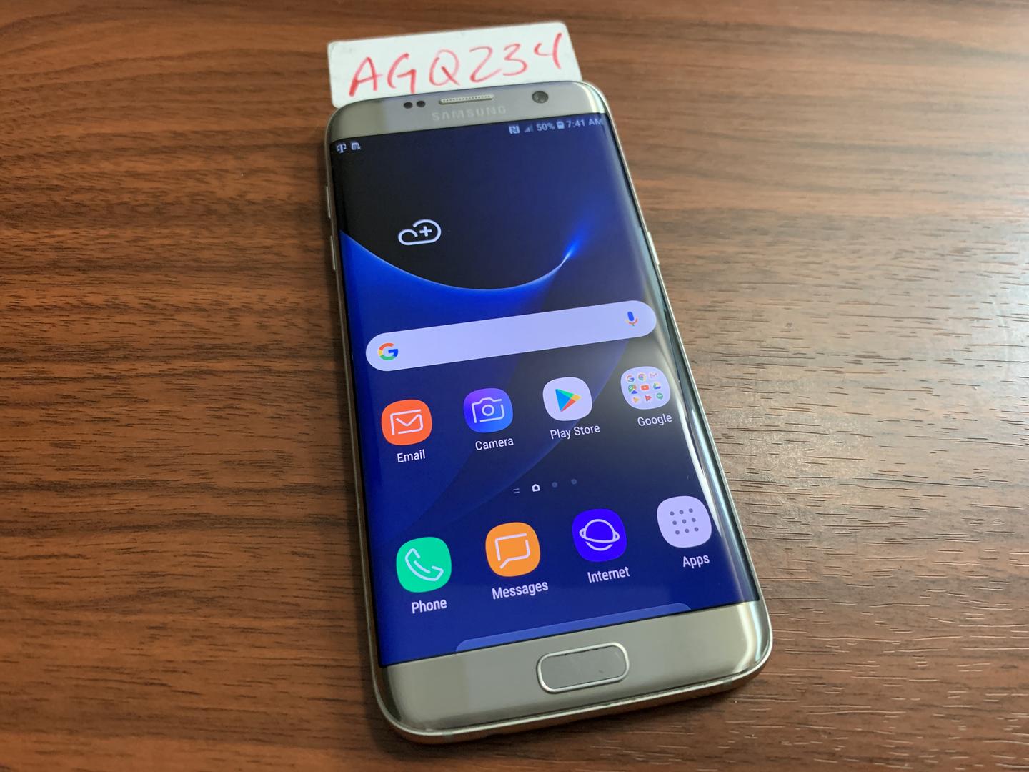 Samsung Galaxy S7 Edge - T-Mobile, Gold, 32GB, SM-G935T - LRYI93643 ...