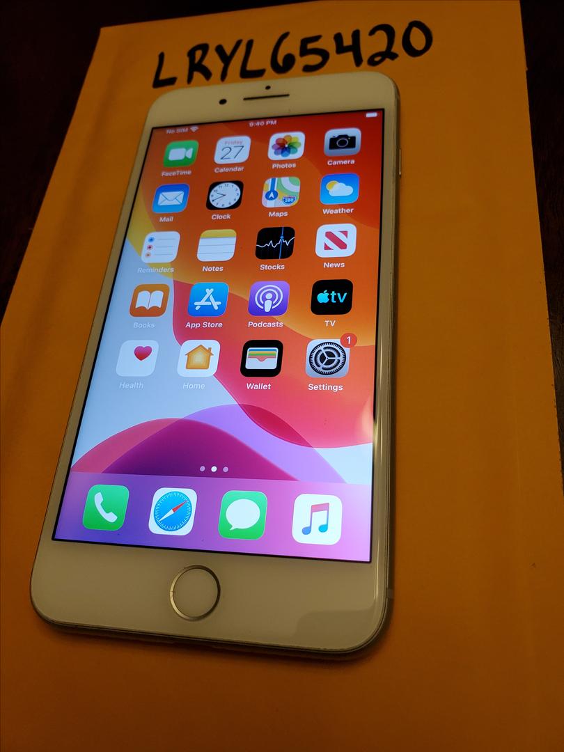 Apple iPhone 8 Plus - T-Mobile, Silver, 64GB, A1897, GSM - LRYL65420 ...
