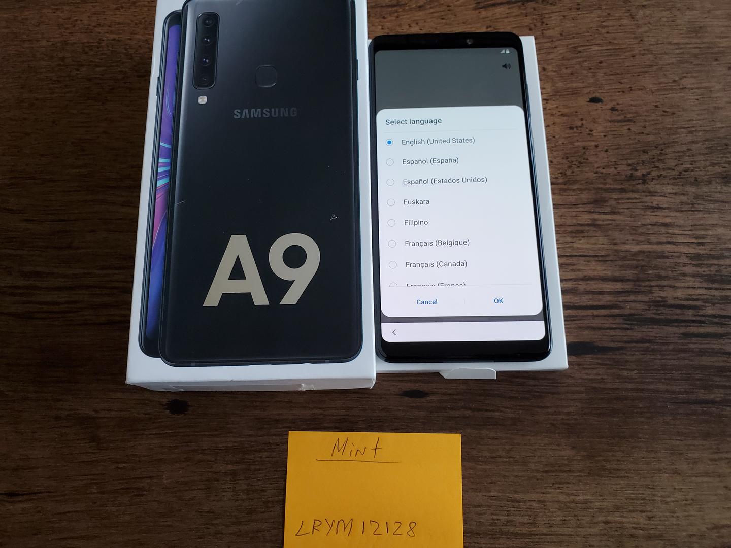 Samsung Galaxy A9 2018 - Unlocked, Black, 128GB, 6GB, SM-A920F/DS ...