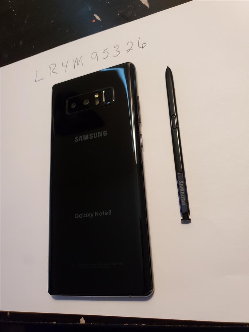 Samsung Galaxy Note 8 - Verizon, Black, 64GB, SM-N950U - LRYM95326 - Swappa