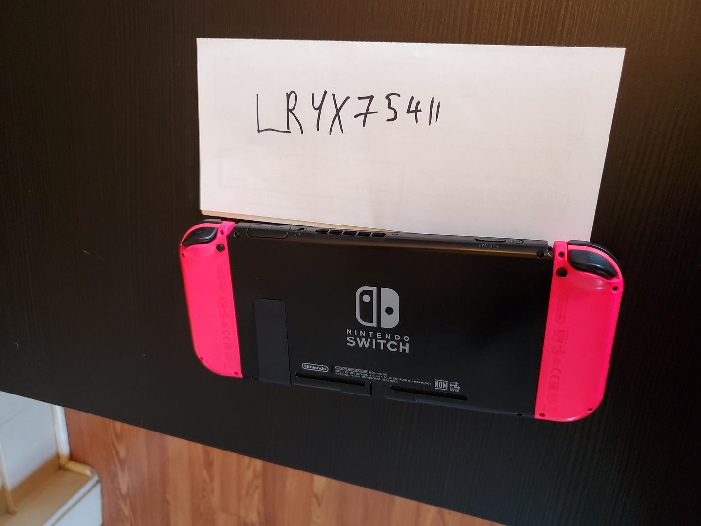 Nintendo Switch - Pink & Green, 32GB - LRYX75411 - Swappa