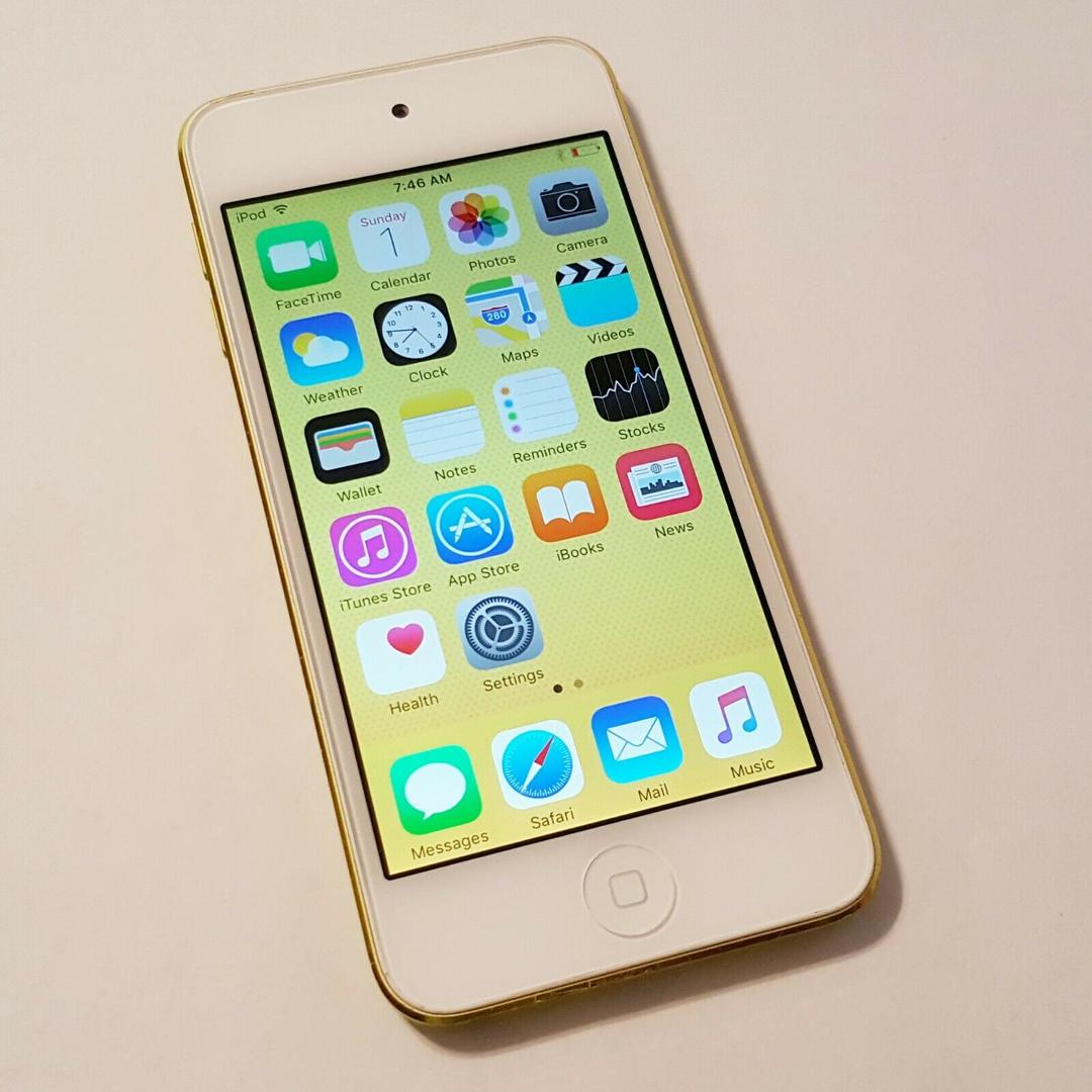 Apple iPod Touch 5th Gen - Wi-Fi, Yellow, 16GB - LRYZ91644 - Swappa