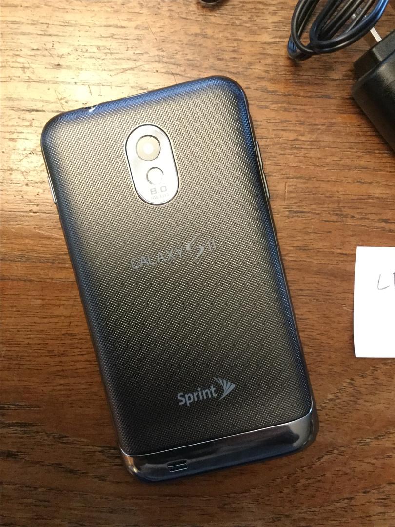 Samsung Galaxy S2 - Sprint, Black, SPH-D710, Epic Touch 4G - LRZA89791 ...