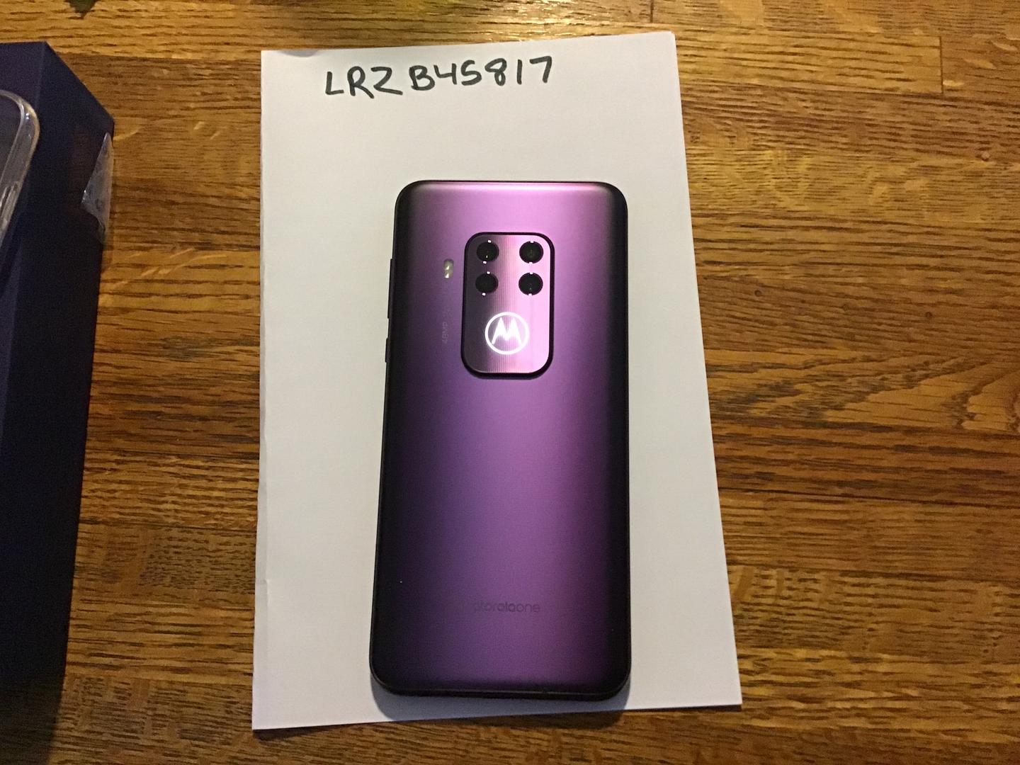 Motorola One Zoom - Unlocked, Purple, 128GB, 4GB - LRZB45817 - Swappa
