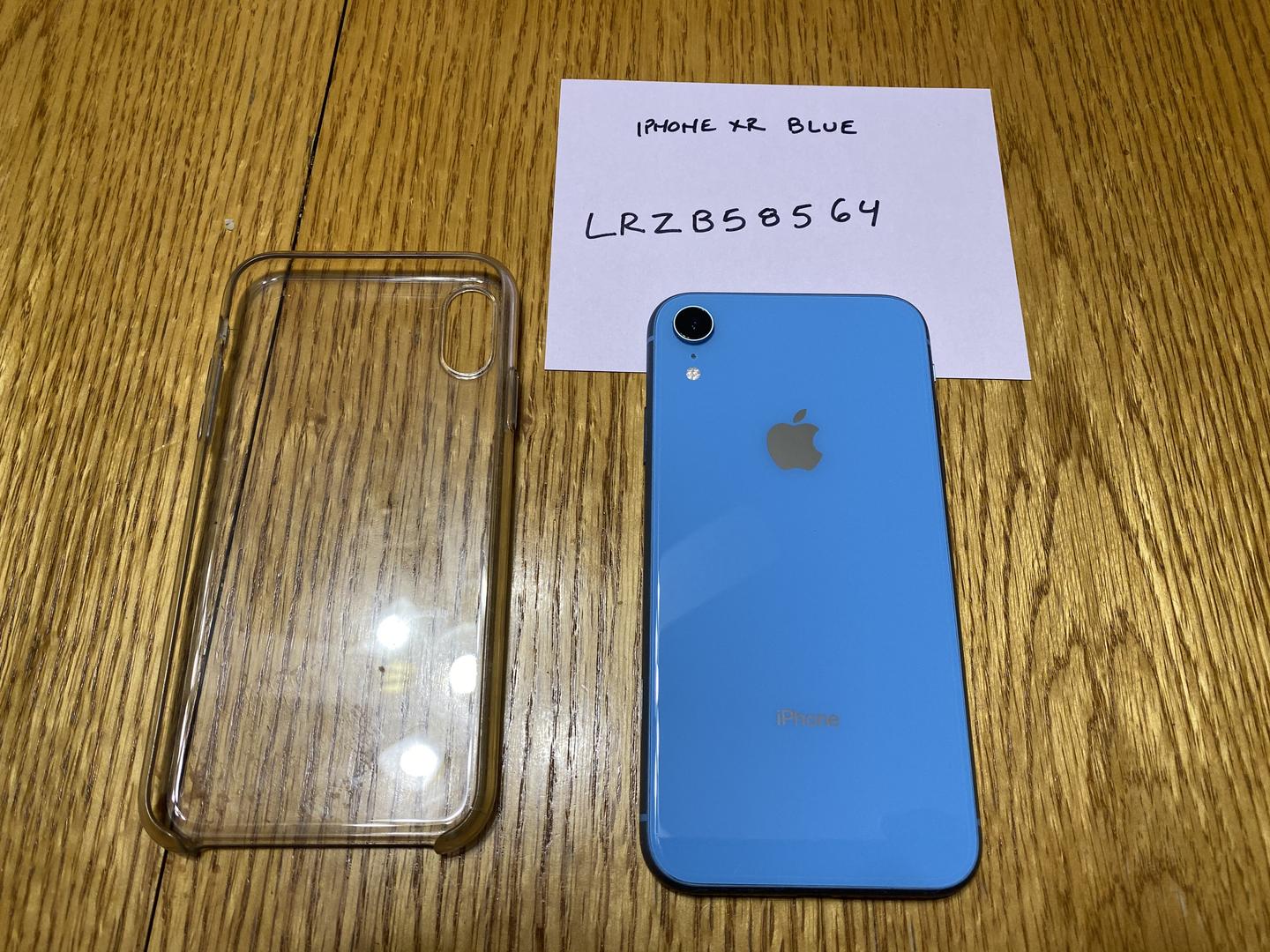 Apple iPhone Xr - Unlocked, Blue, 128GB, A1984 - LRZB58564 - Swappa