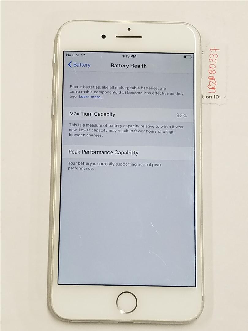 Apple iPhone 8 Plus - T-Mobile, Silver, 64GB, A1897, GSM - LRZB80337 ...