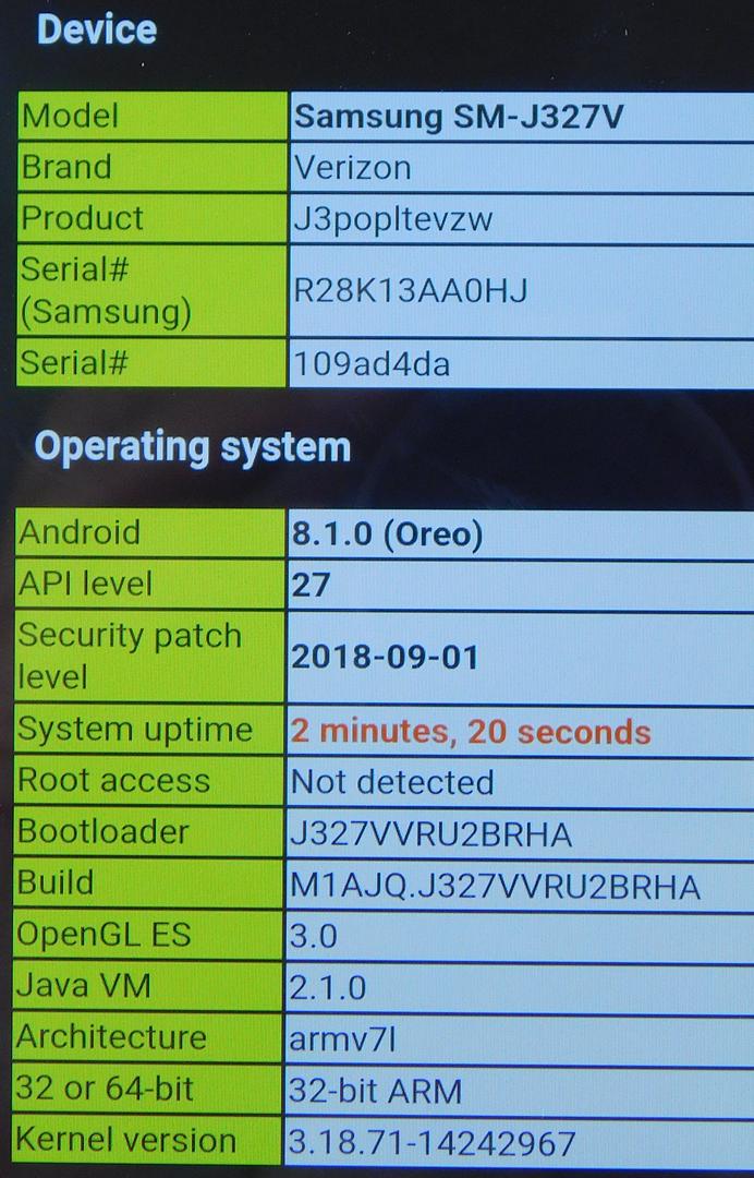 Samsung Galaxy J3 Eclipse (Verizon) [SM-J327V] - Black, 16 GB ...