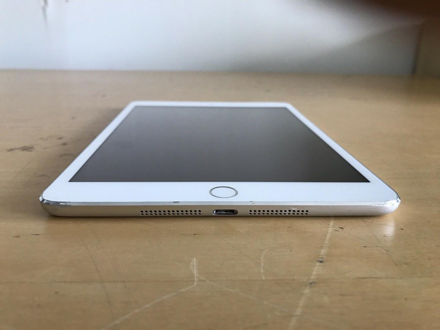 Apple iPad Mini 3 - Unlocked, White, 16GB, A1600 - LRZE17483 - Swappa