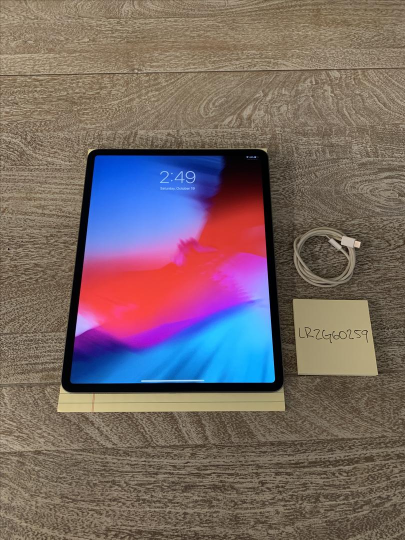 Apple iPad Pro 12.9" 3rd Gen 2018 - Wi-Fi, Gray, 256GB, A1876 ...