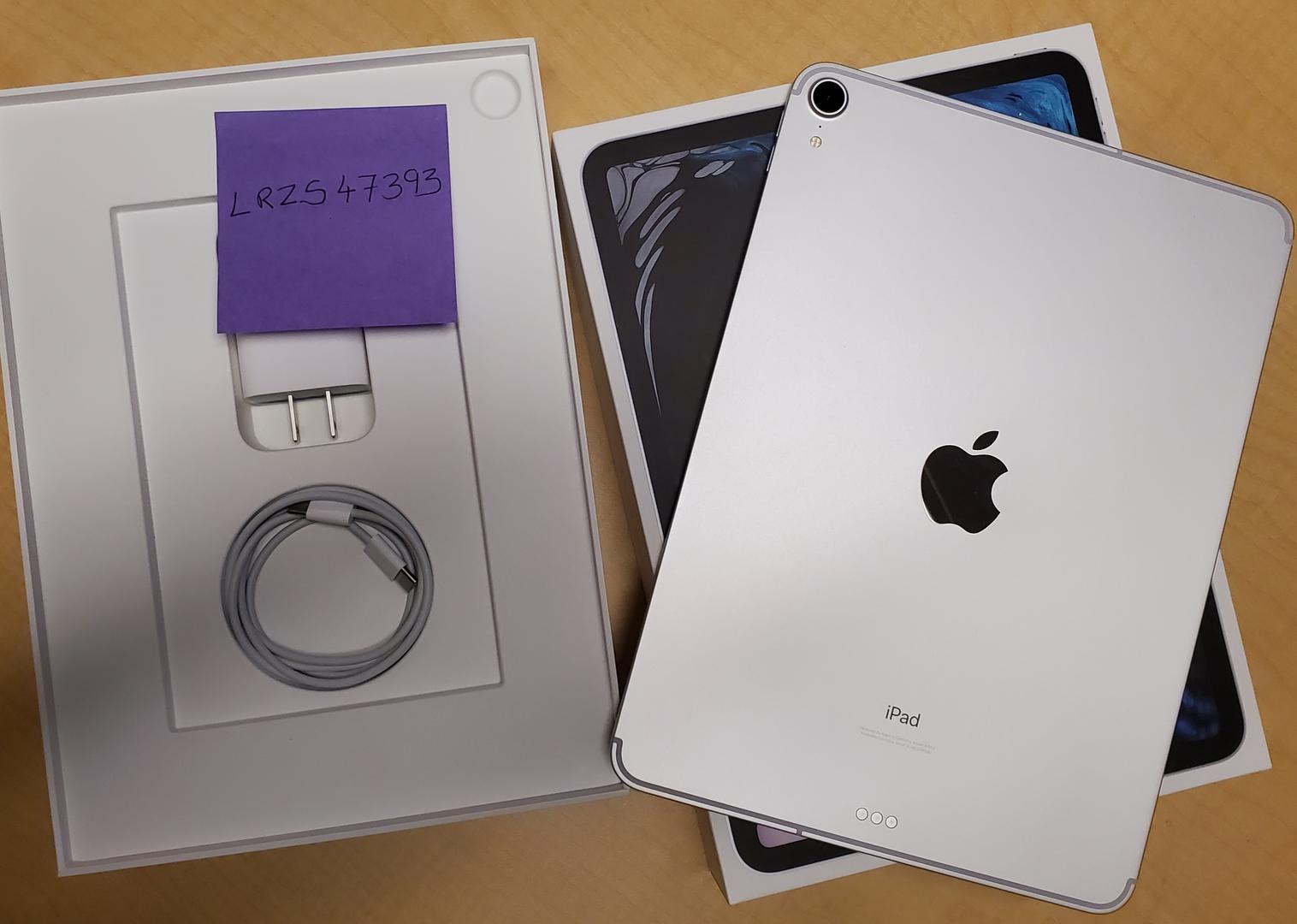 Apple iPad Pro 11" 2018 - Unlocked, Silver, 256GB, A2013 - LRZS47393 ...