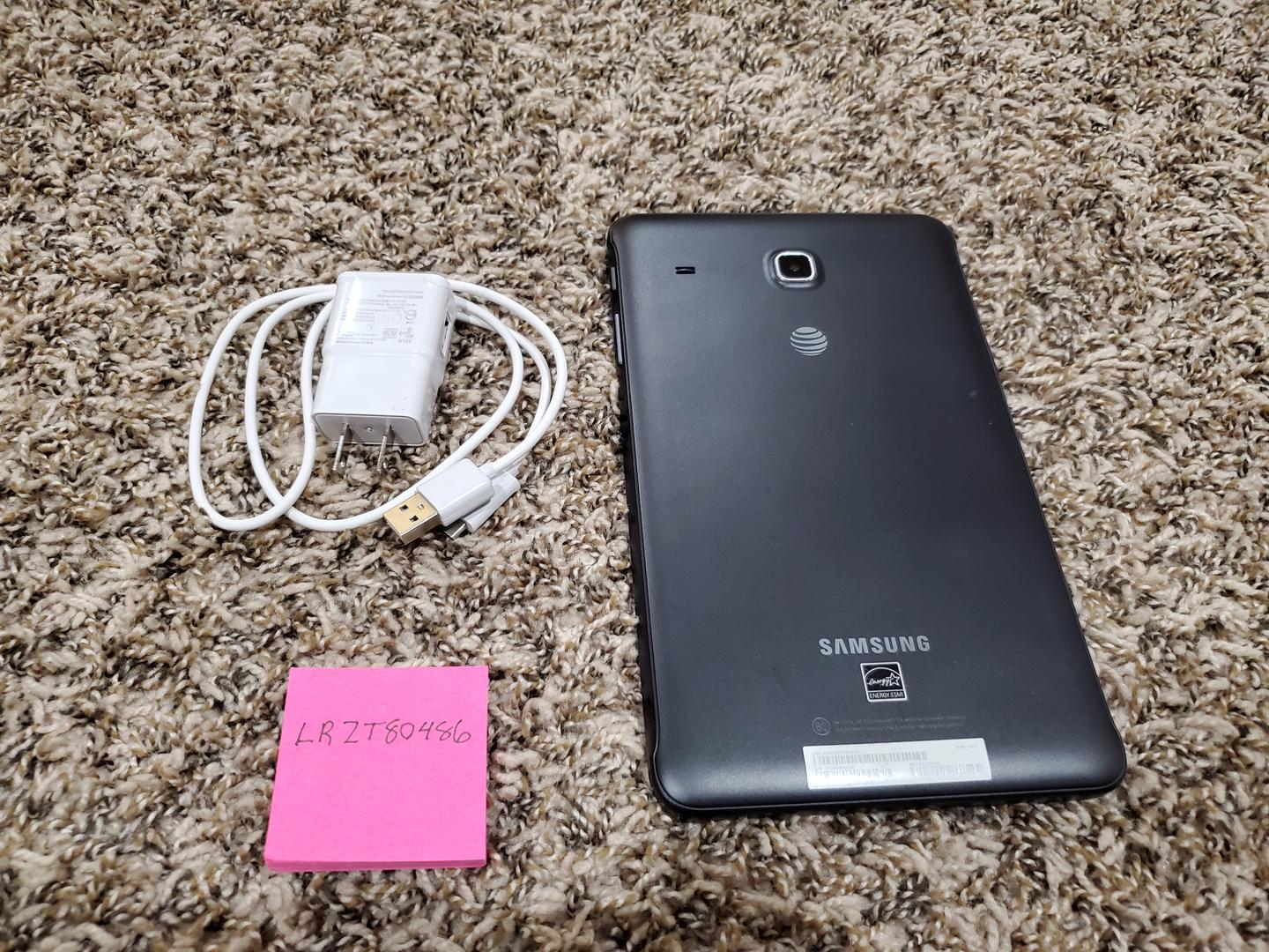 Samsung Galaxy Tab E 8.0 - AT&T, Black, 16GB, SM-T377A - LRZT80486 - Swappa